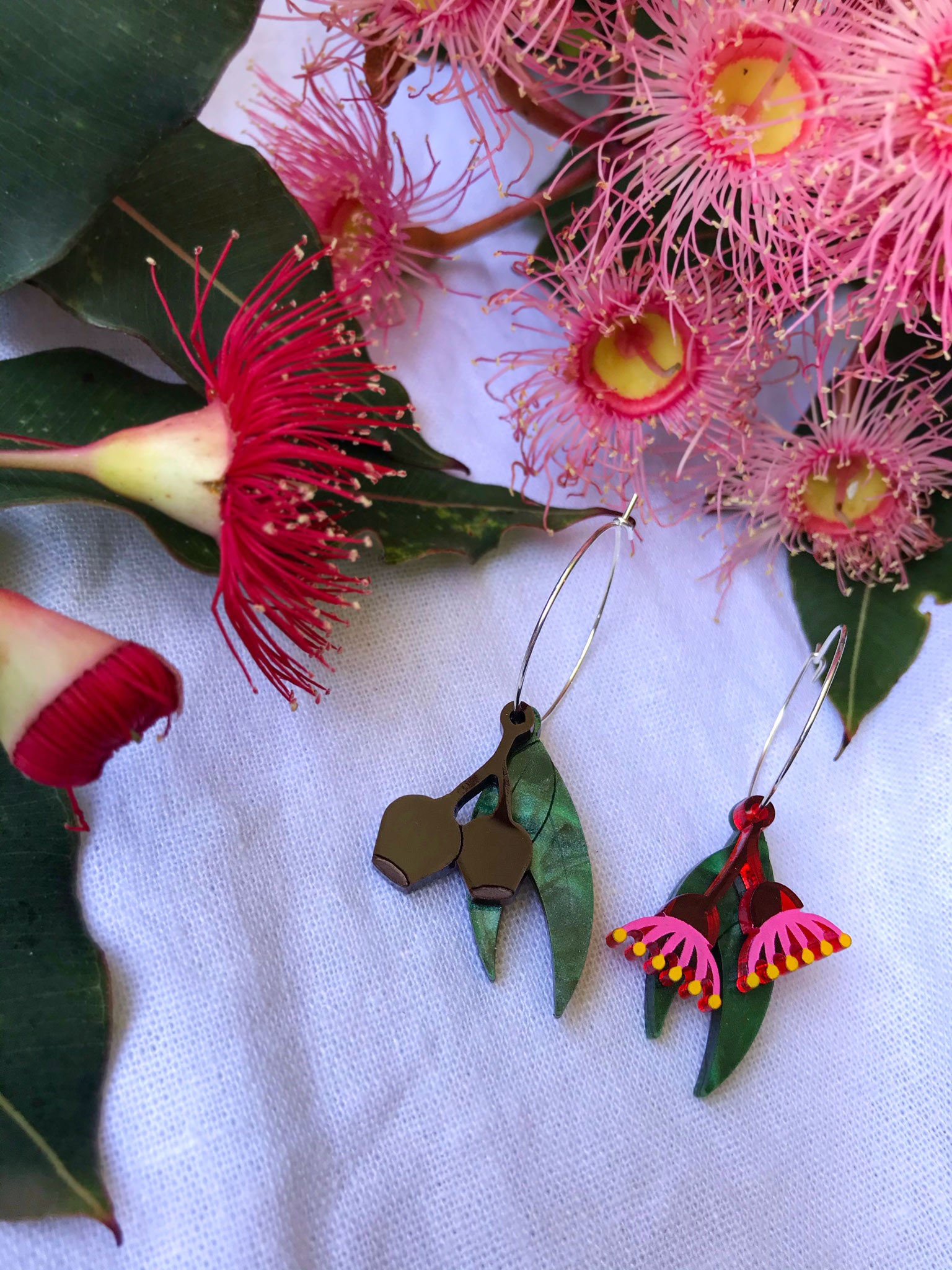 Australian Gum Blossom Earrings | Oskar Australia Earrings & Accessories